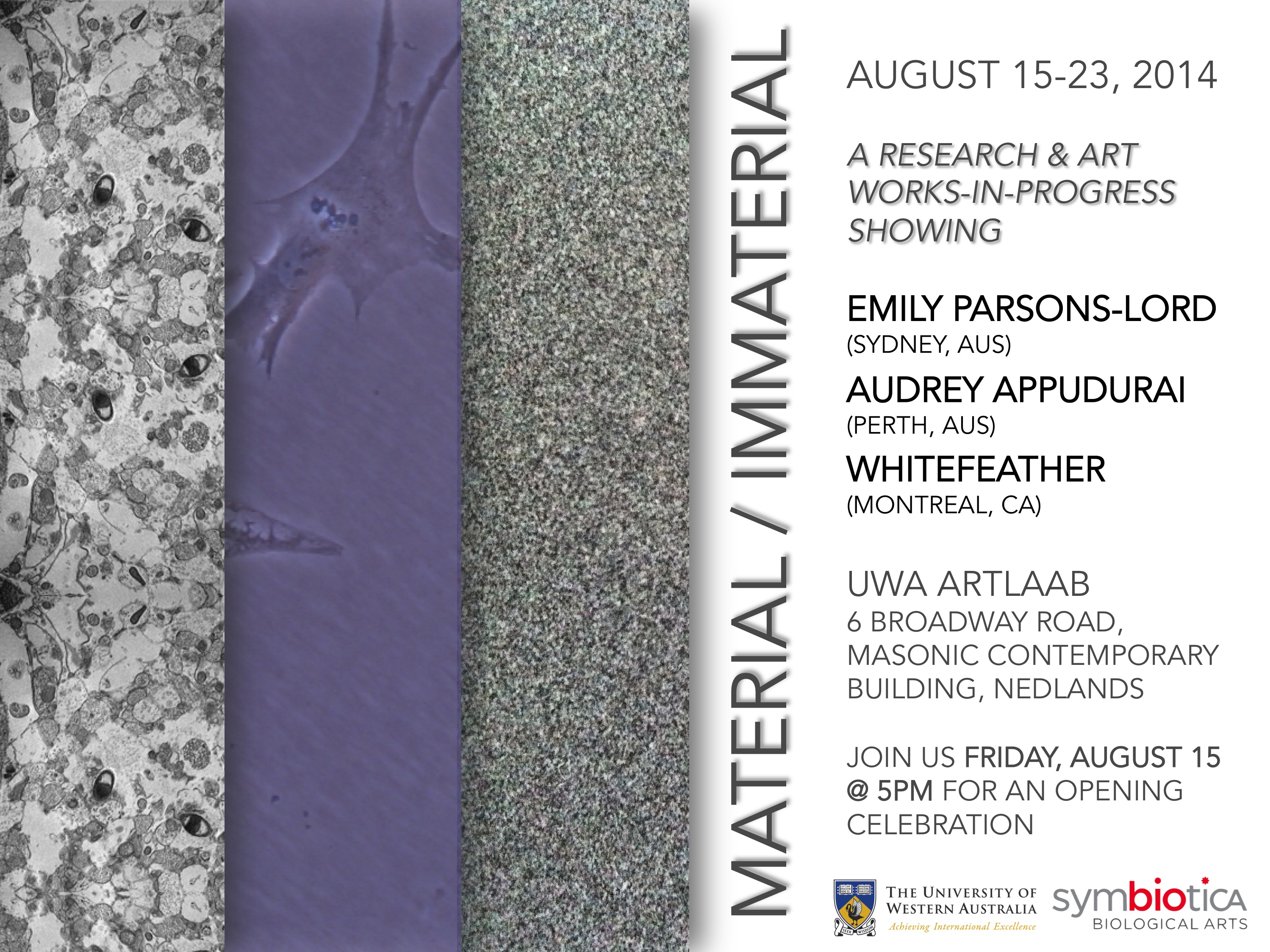 Material/ Immaterial at ARTLAAB, Perth, Australia