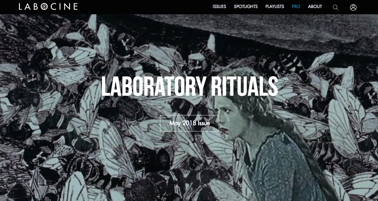 Biotextile Craft featured in Labocine’s May 2018 issue on Laboratory Rituals