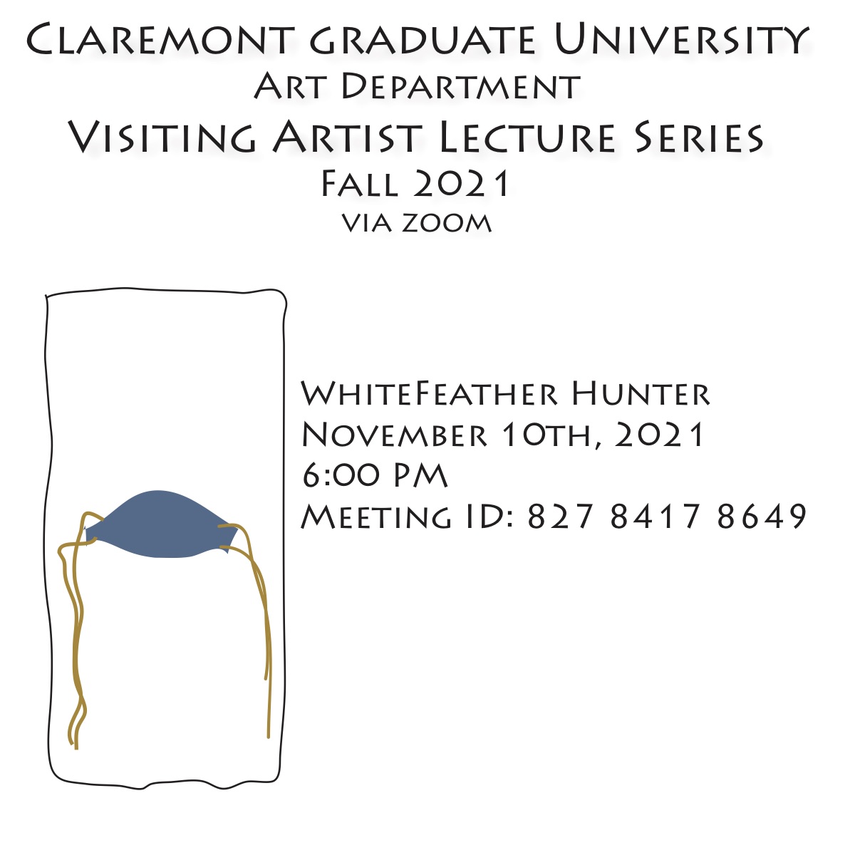 Visiting Artist Lecture, Claremont Graduate University, California
